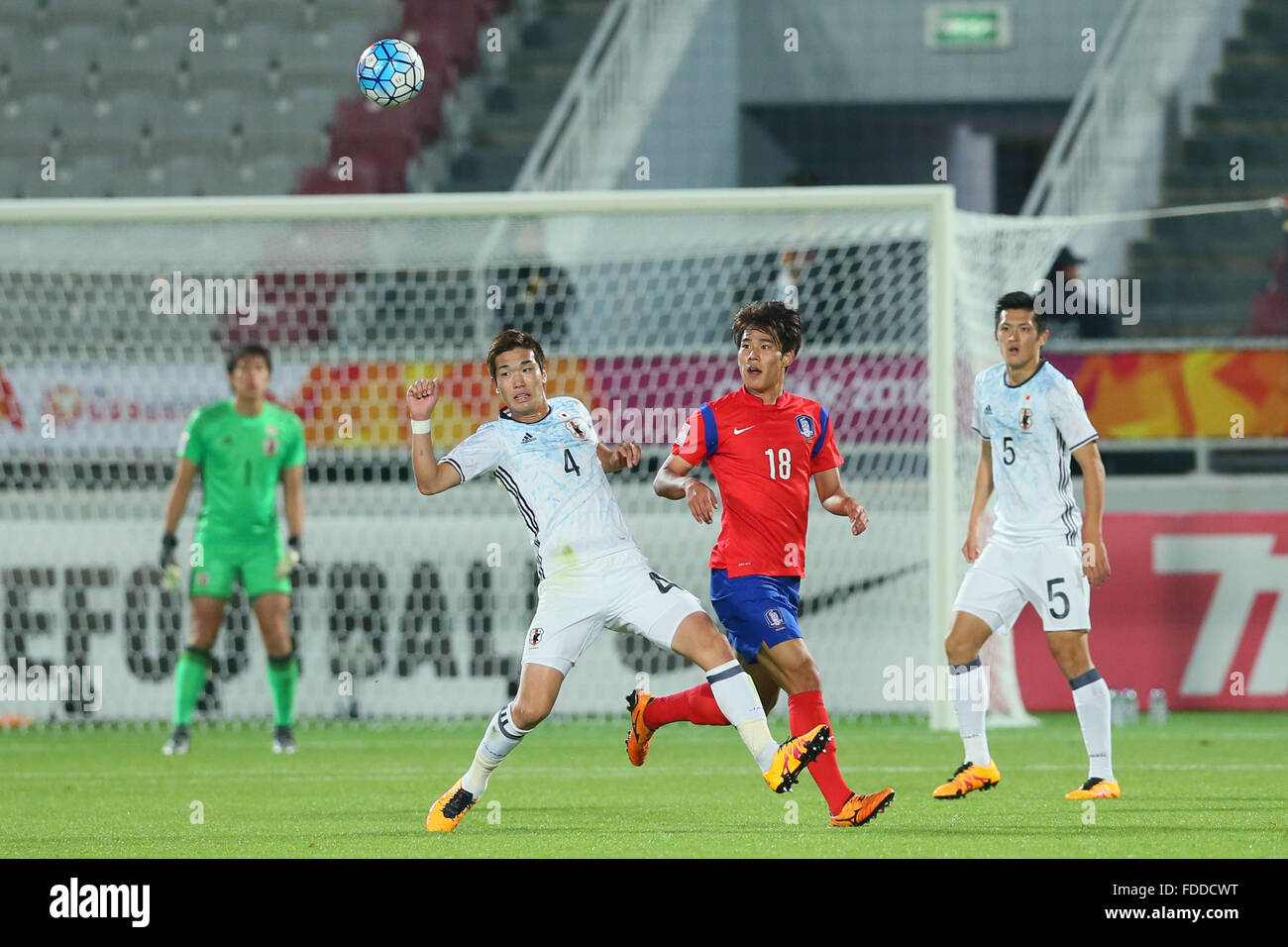 Doha, Qatar. 30th Jan, 2016. (L-R) Takuya Iwanami, Naomichi Ueda (JPN ...