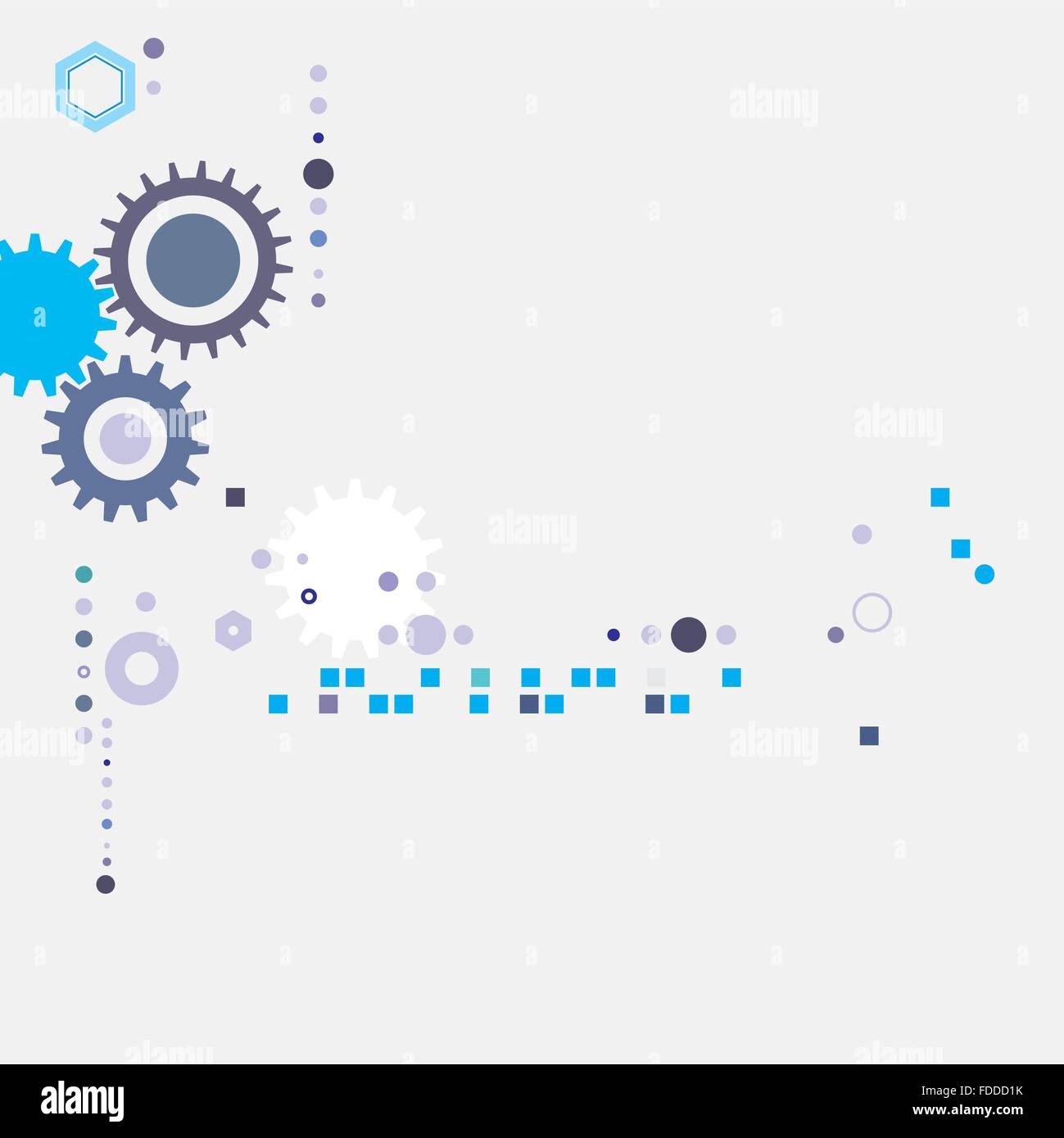 Vector abstract technology illustration Stock Vector Image & Art - Alamy