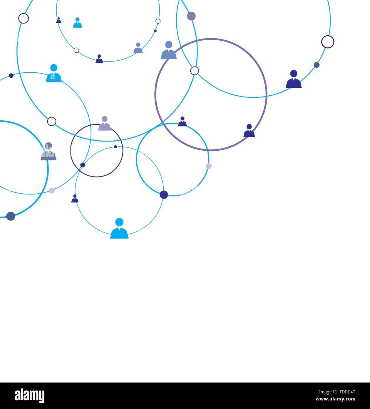 Wire connections network concept background Stock Vector Images - Alamy