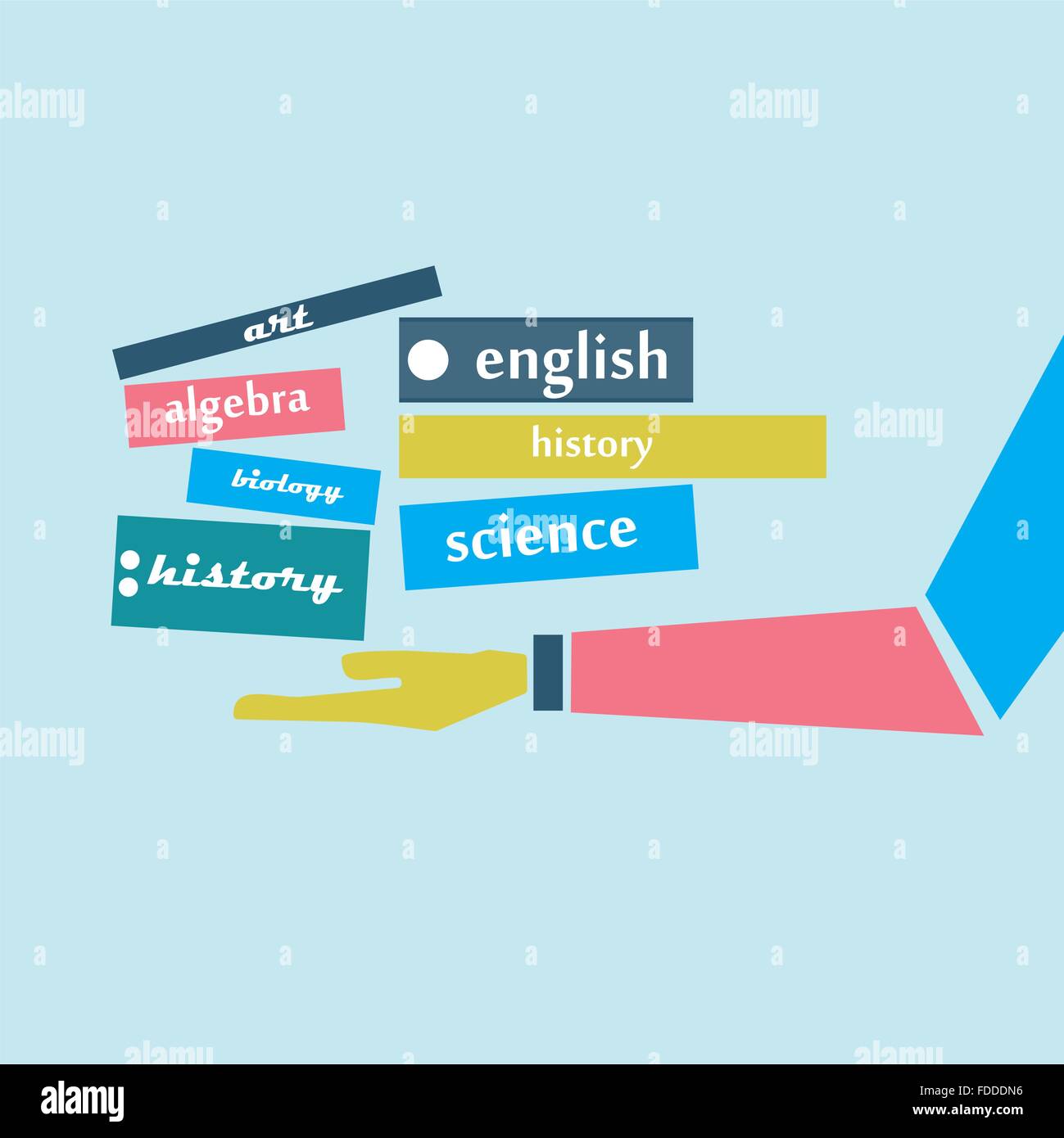 Books with hands Stock Vector Image & Art - Alamy