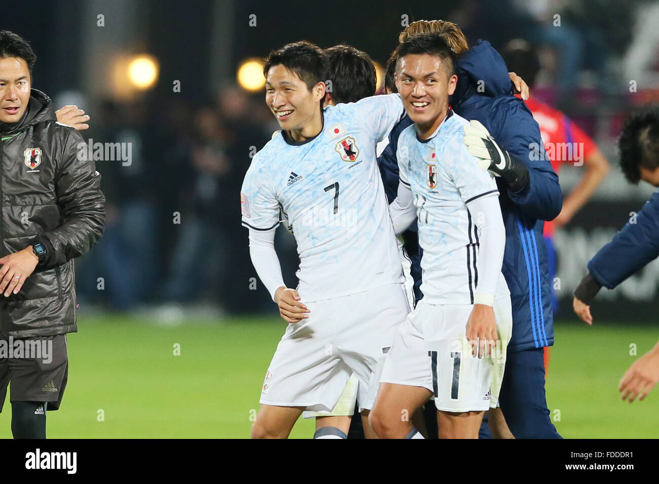 Doha, Qatar. 30th Jan, 2016. (L-R) Riki Harakawa, Yuya Kubo (JPN ...