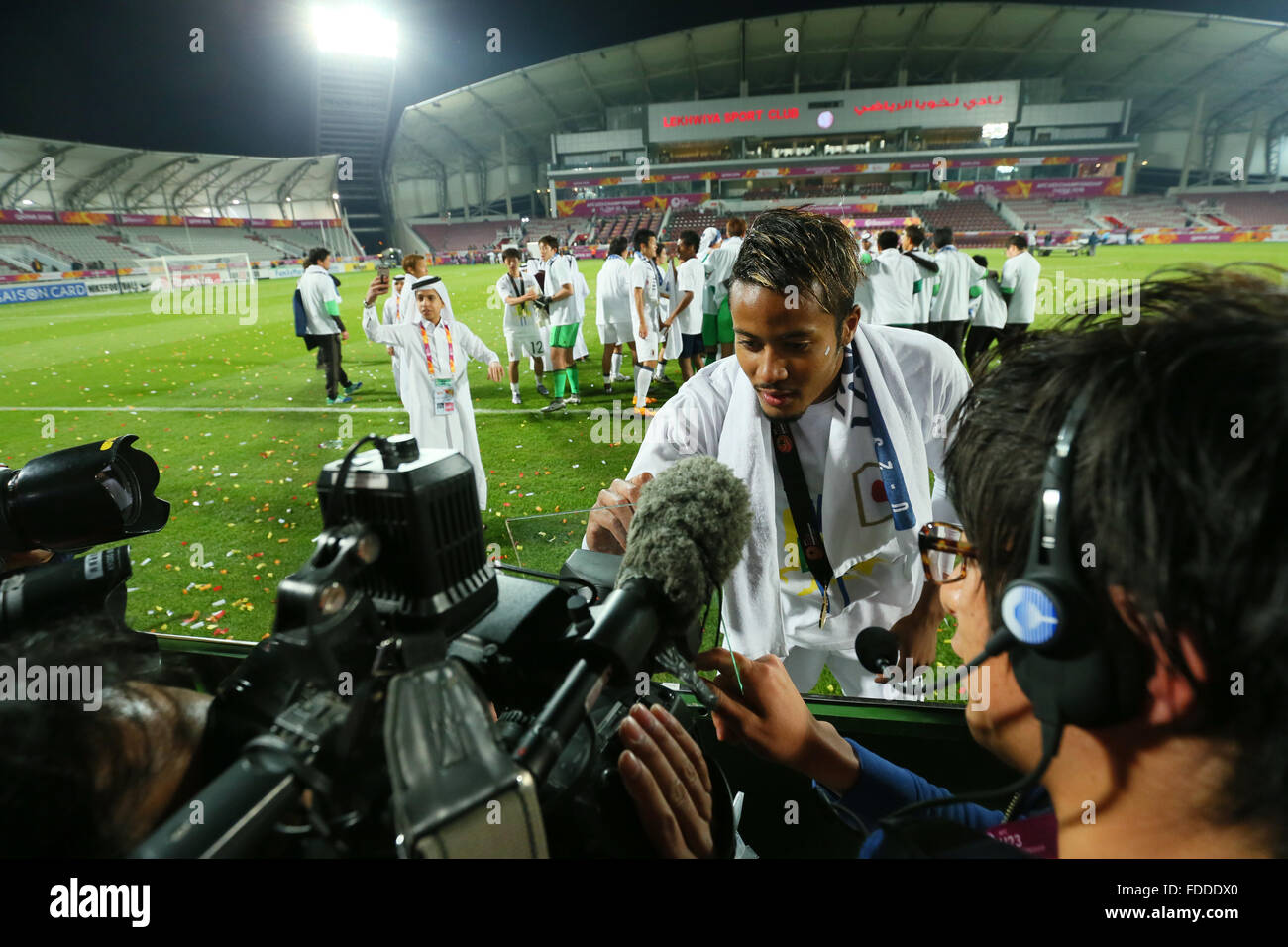 Doha, Qatar. 30th Jan, 2016. Musashi Suzuki (JPN) Football/Soccer : AFC ...