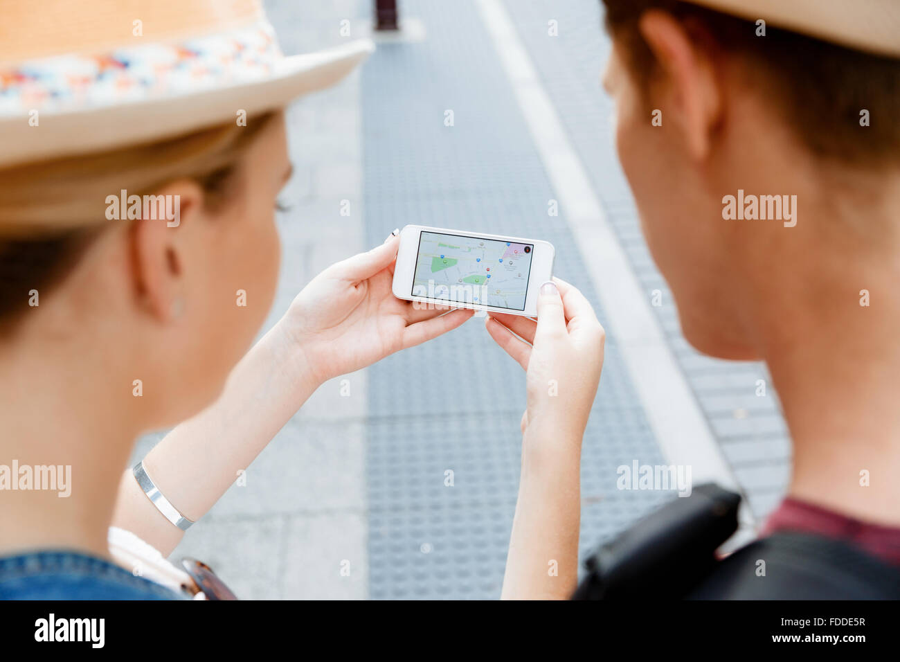 Geocache gps map hi-res stock photography and images - Alamy