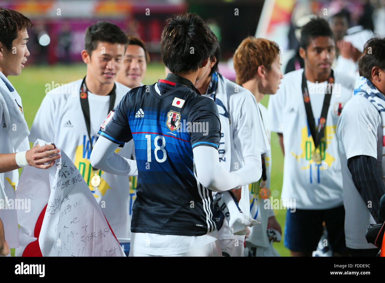 Doha, Qatar. 30th Jan, 2016. Kento Misao (JPN) Football/Soccer : AFC U23 Championship Qatar 2016 ...