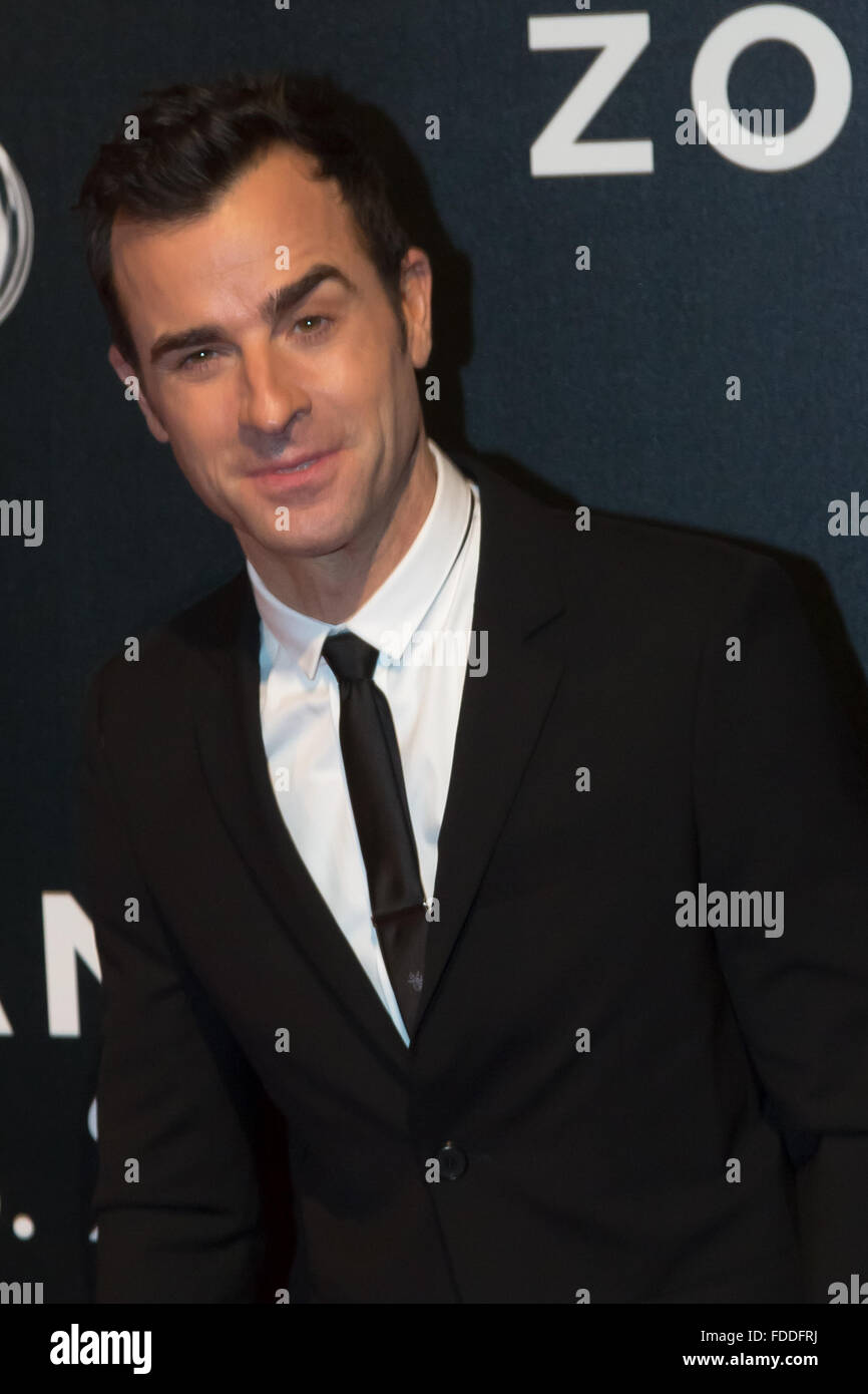 Rome, Italy. 30th Jan, 2016. Justin Theroux during Red Carpet Zoolander ...