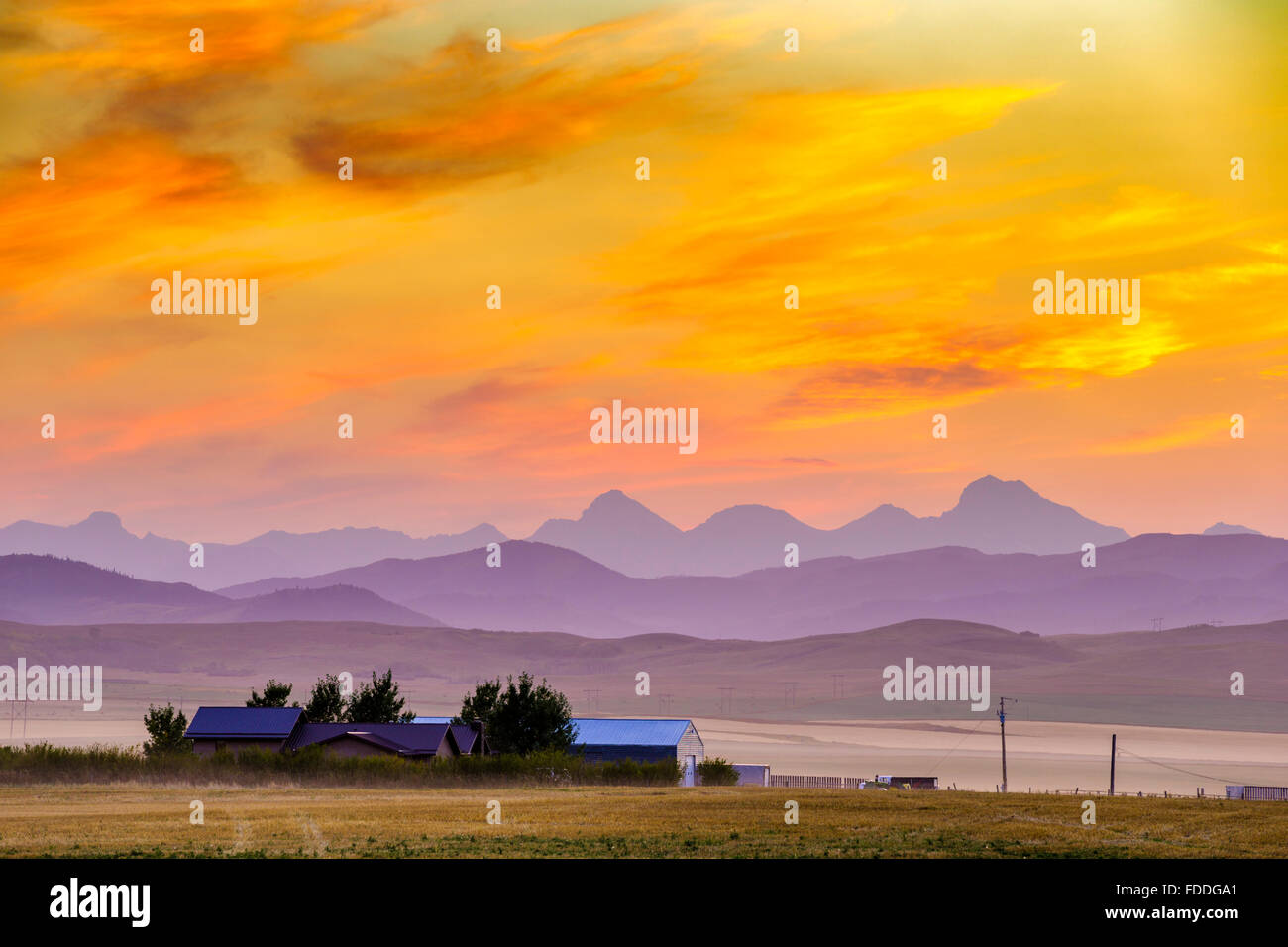 Alberta foot hills hi-res stock photography and images - Alamy