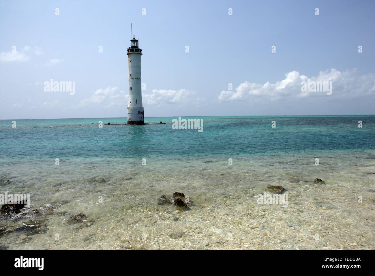 surf reef Lighthouse Stock Photo - Alamy