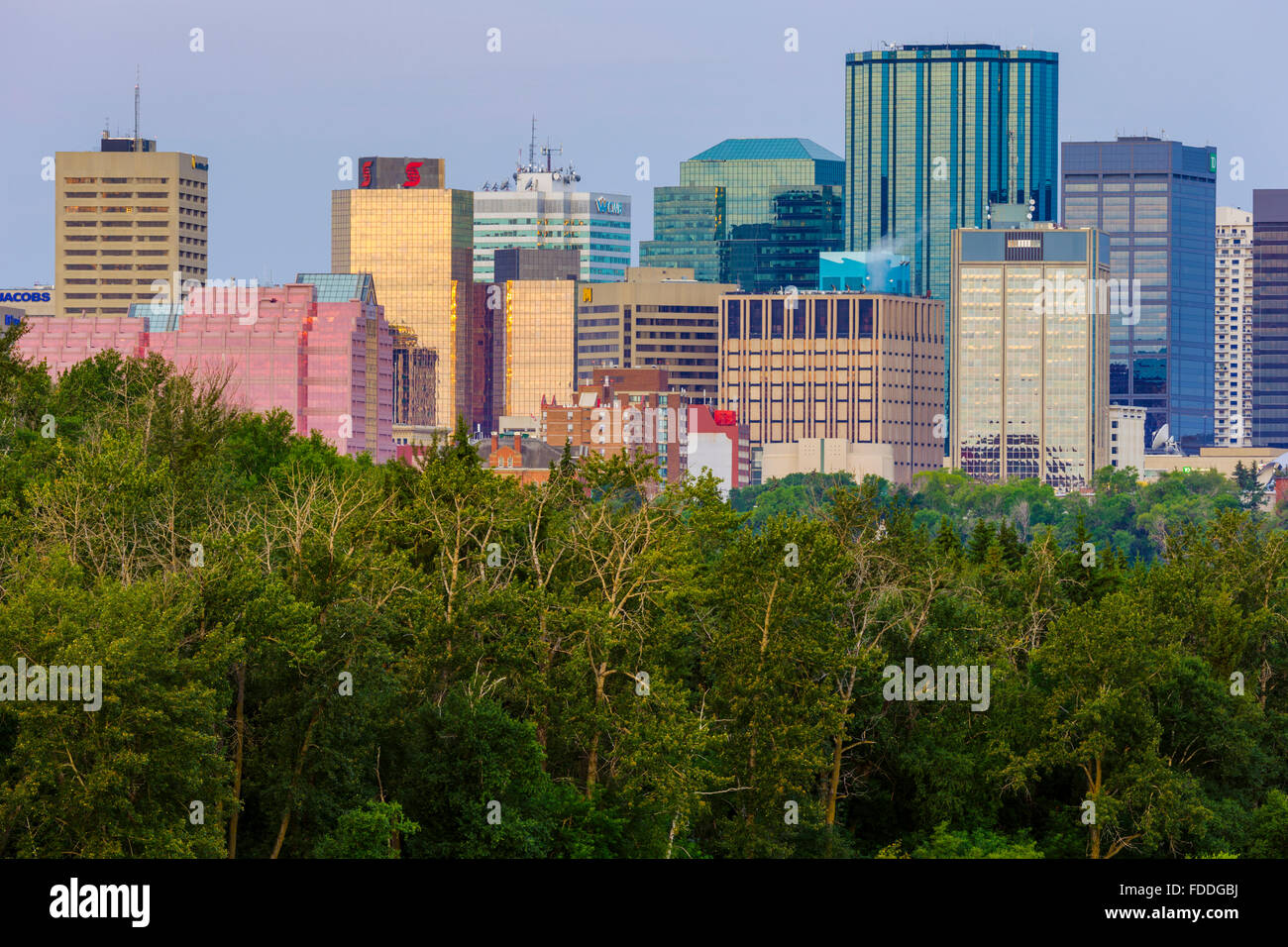Edmonton downtown core hi-res stock photography and images - Alamy