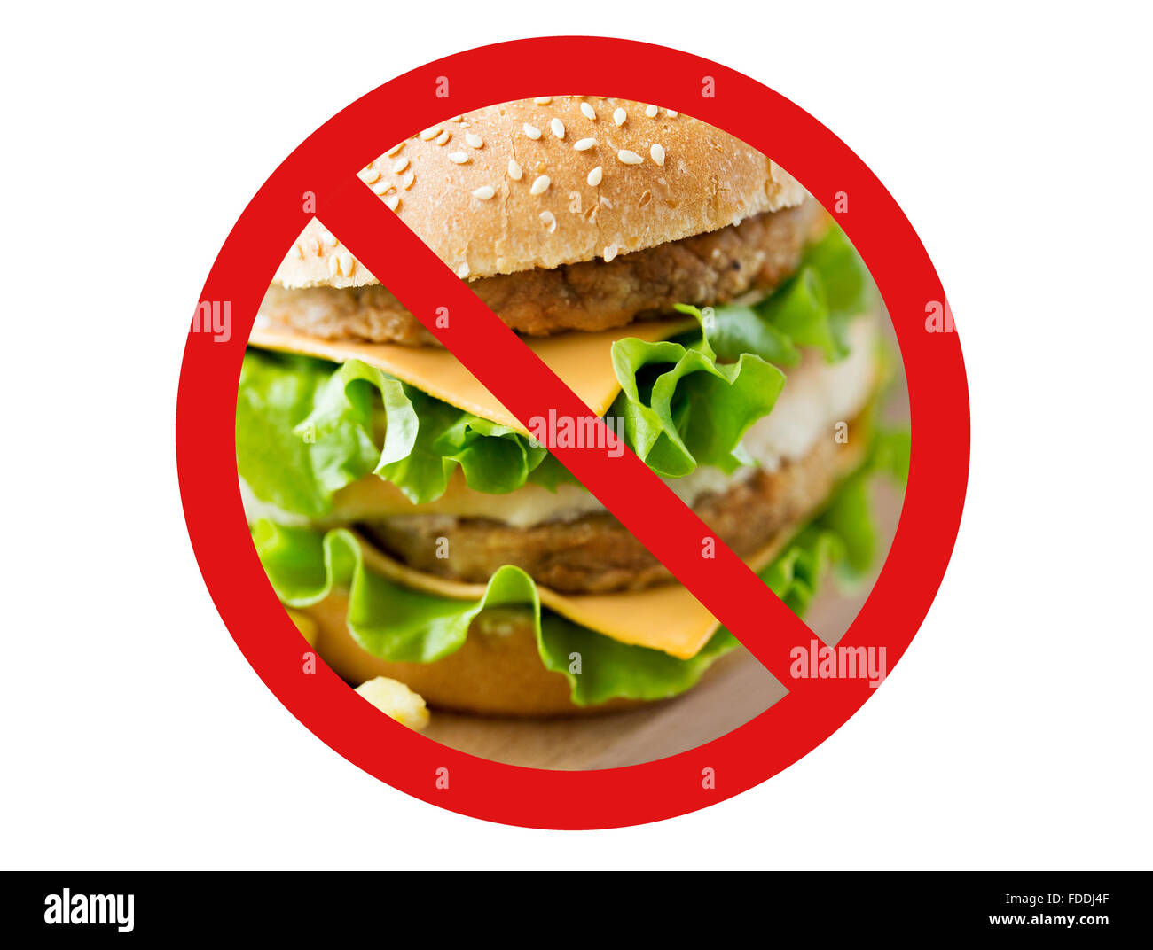 close up of hamburger behind no symbol Stock Photo - Alamy