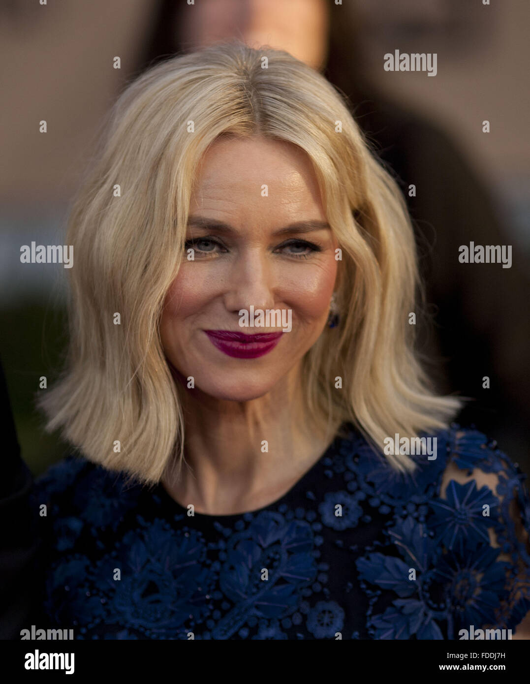 Los Angeles, USA. 30th Jan, 2016. Actress Naomi Watts attend the 22nd ...