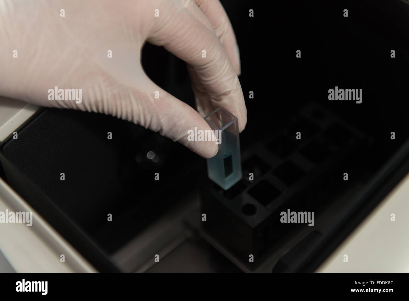 Close Up Of Female Scientist Hands Making Tests In Laboratory Stock ...