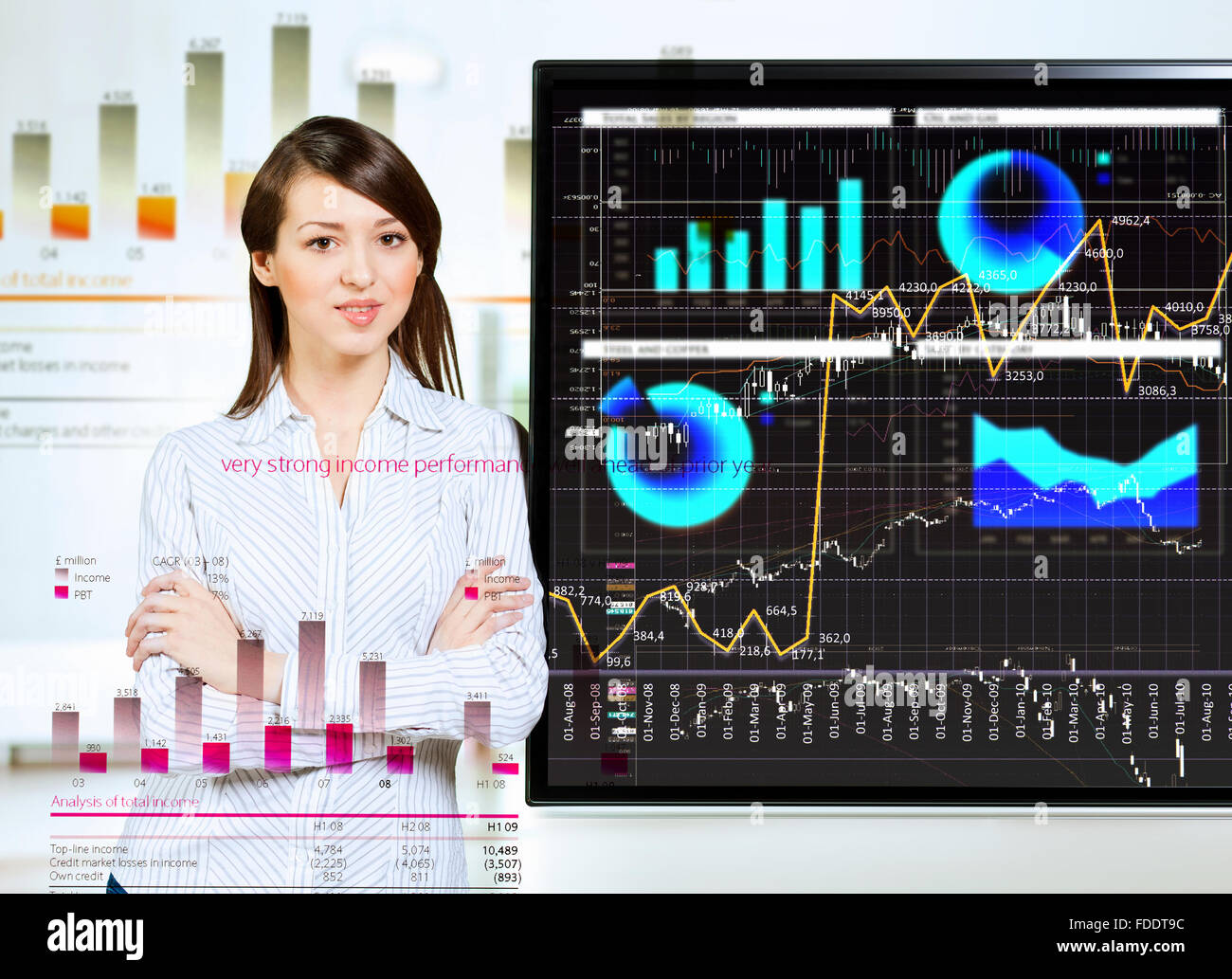 Presentation on screen hi-res stock photography and images - Alamy
