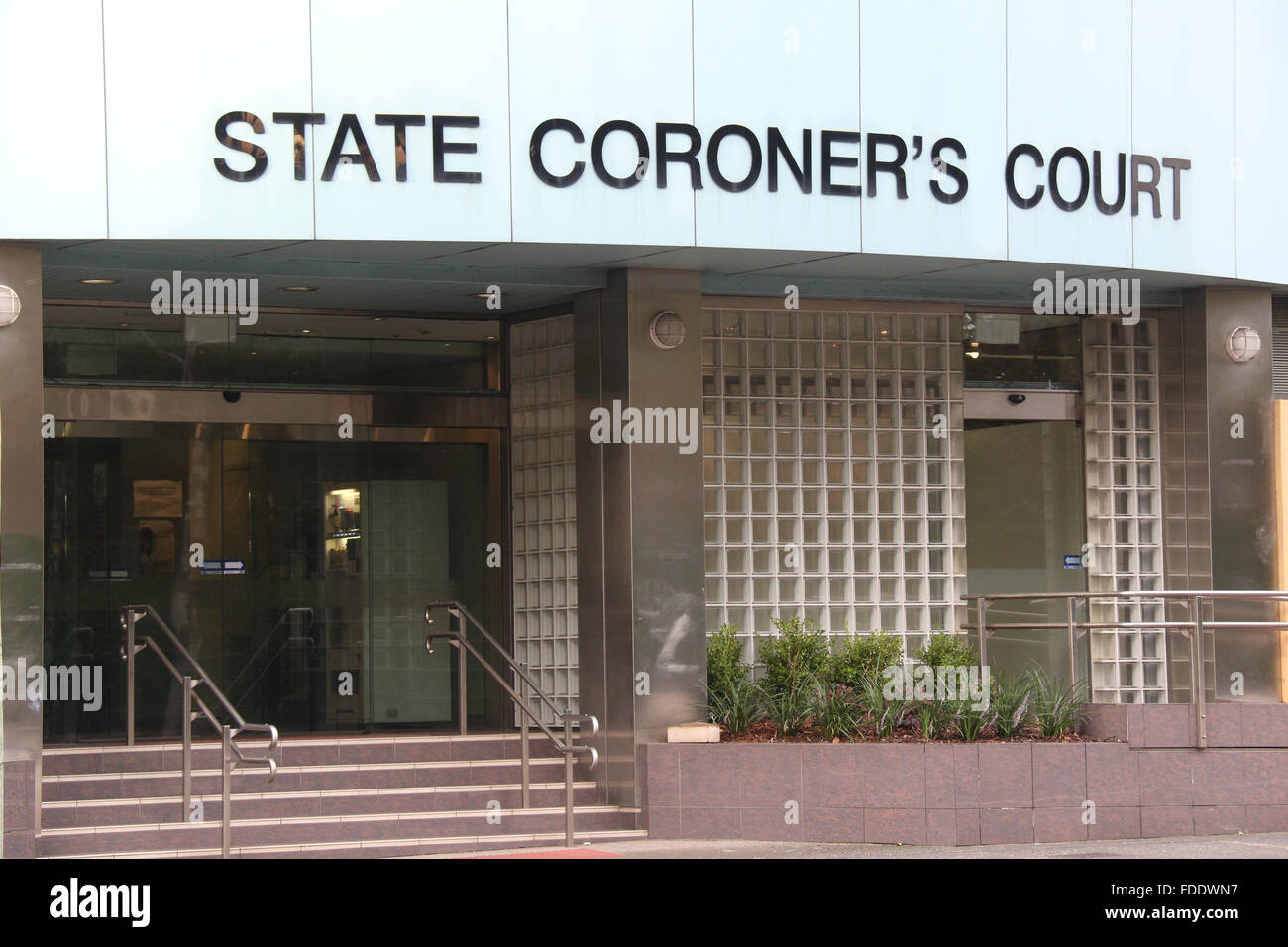 The State Coroner’s Court on Parramatta Road, Glebe in Sydney ...
