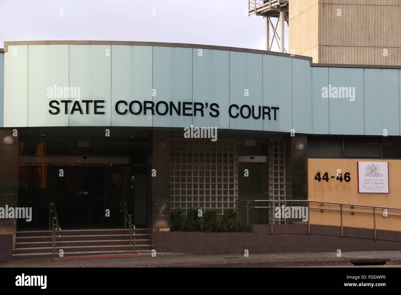 The State Coroner’s Court on Parramatta Road, Glebe in Sydney ...