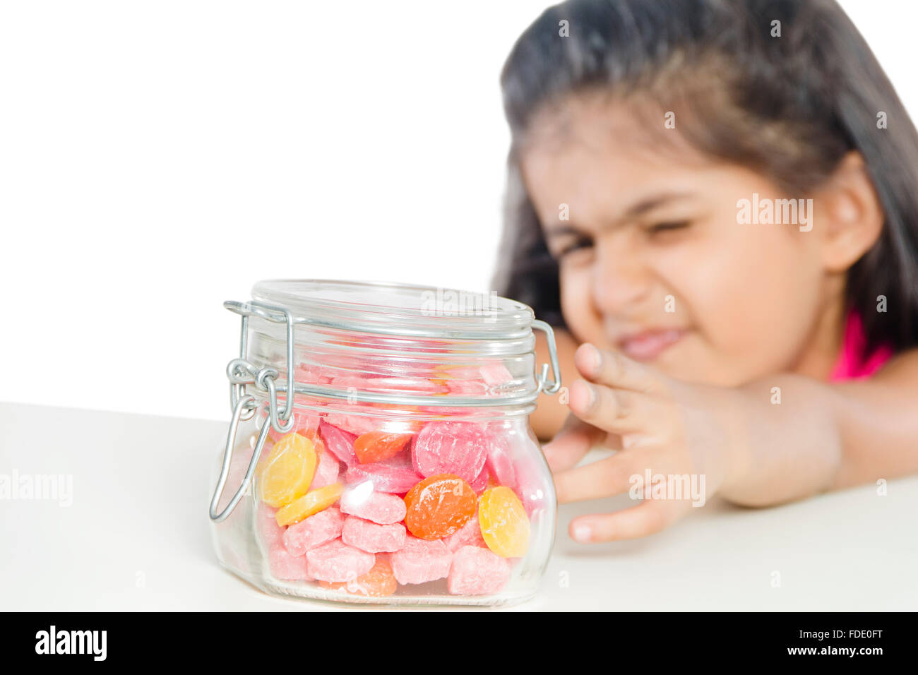 1 Person Only Candy Girl Jar Kid Picking Up Reaching Stealing Stealth ...