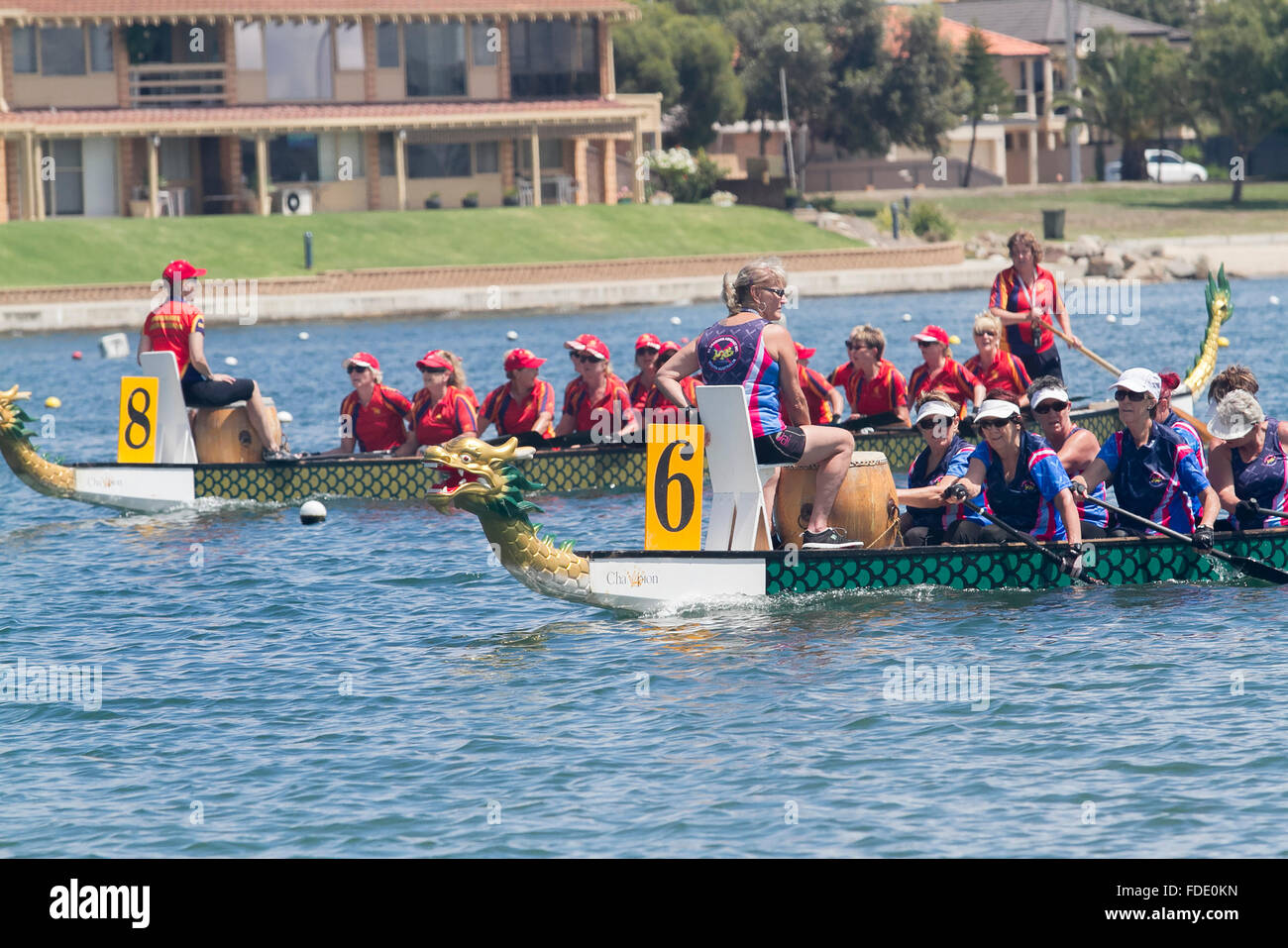 Australian Dragon Boat High Resolution Stock Photography and Images - Alamy