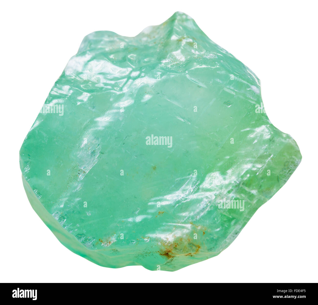 macro shooting of collection natural rock - green Calcite mineral stone ...