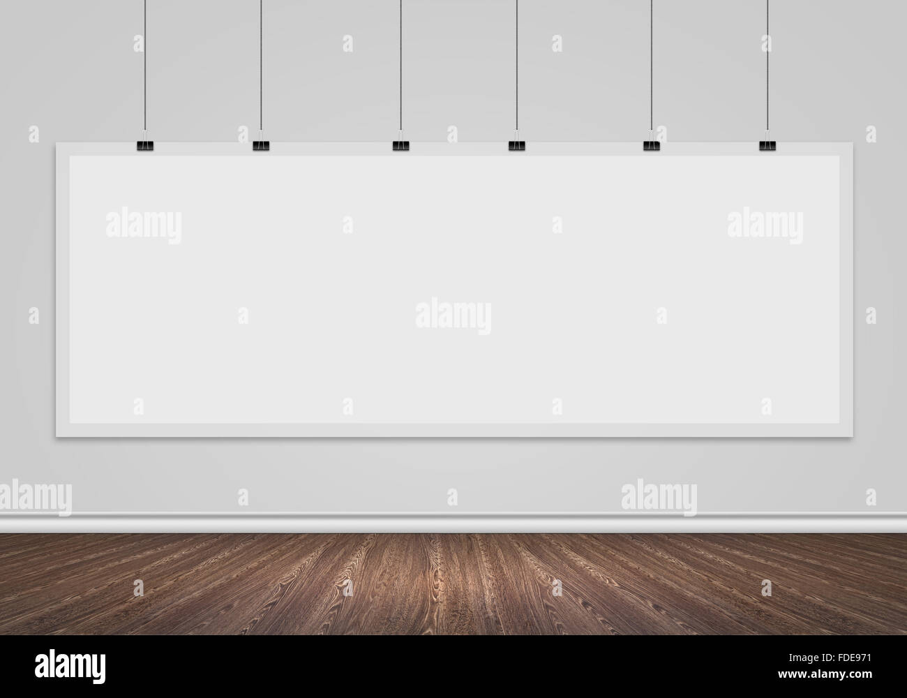 Blank banner display hi-res stock photography and images - Alamy