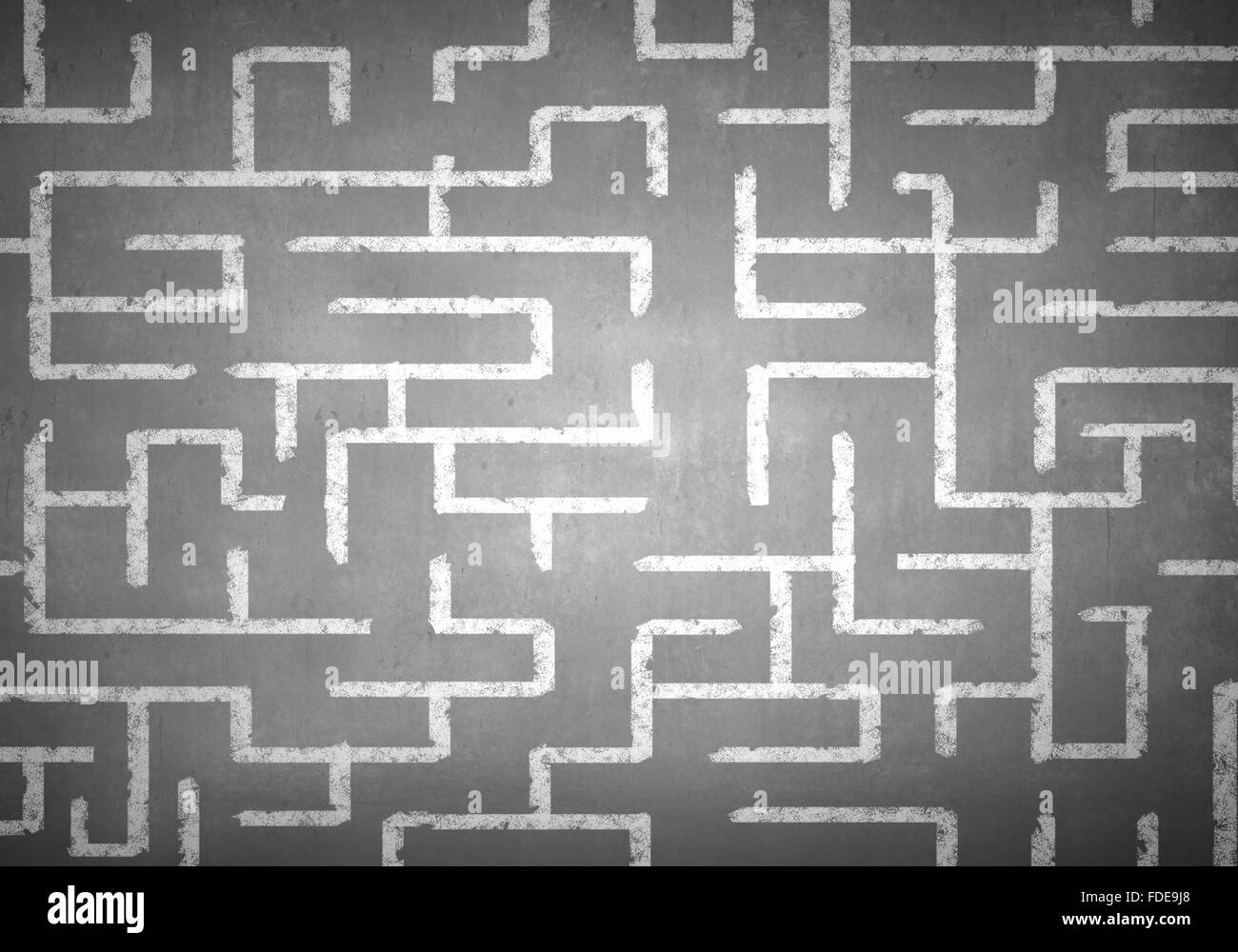 Hand drawn maze hi-res stock photography and images - Alamy
