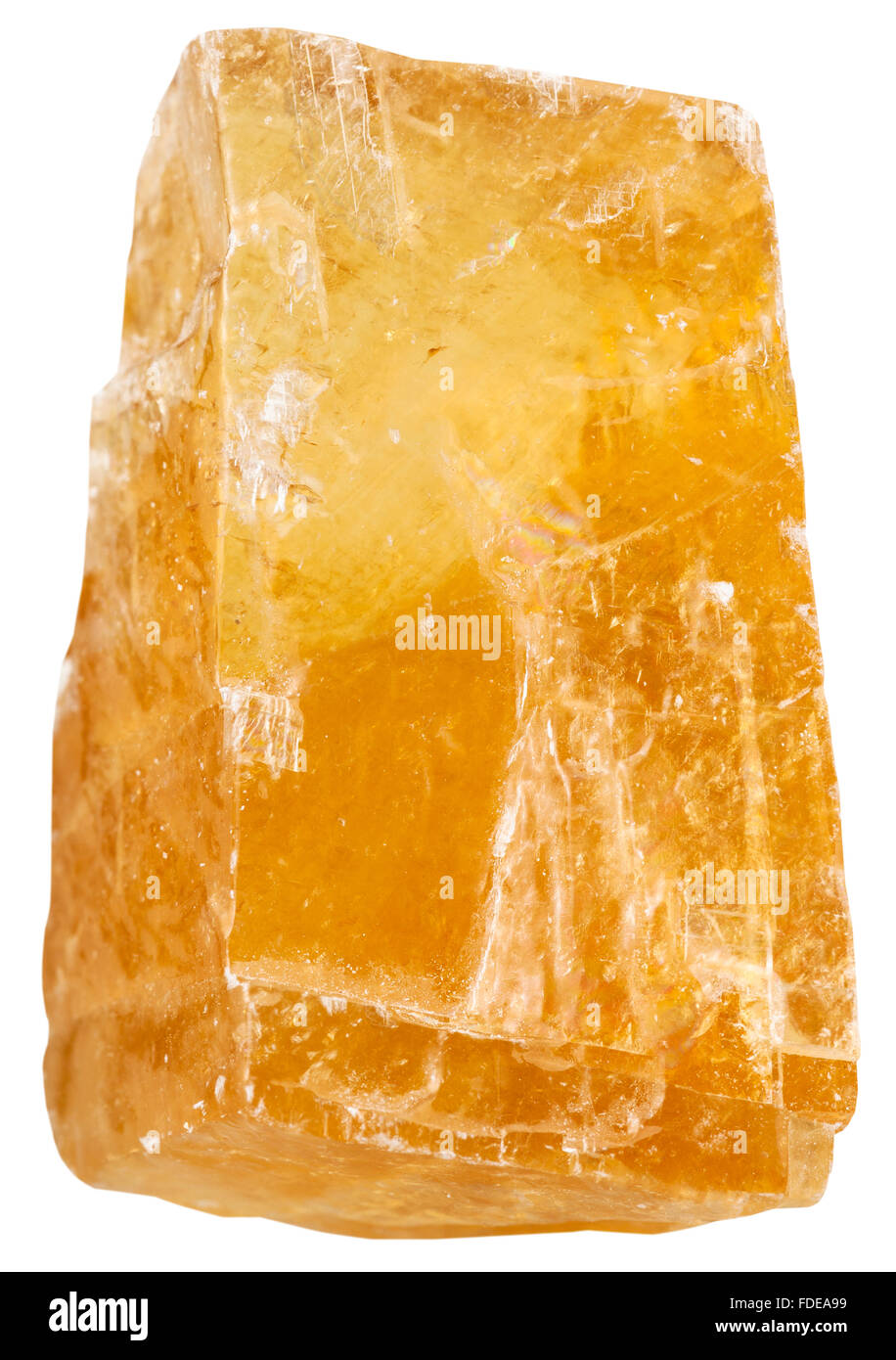 macro shooting of collection natural rock - crystal of orange Calcite ...