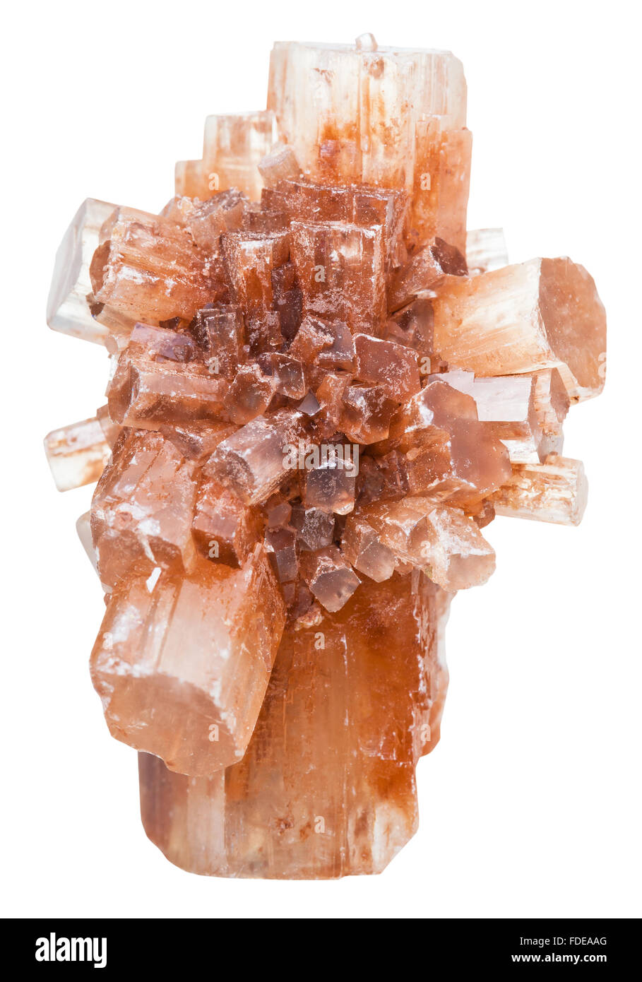 macro shooting of collection natural rock - crystals of Aragonite ...