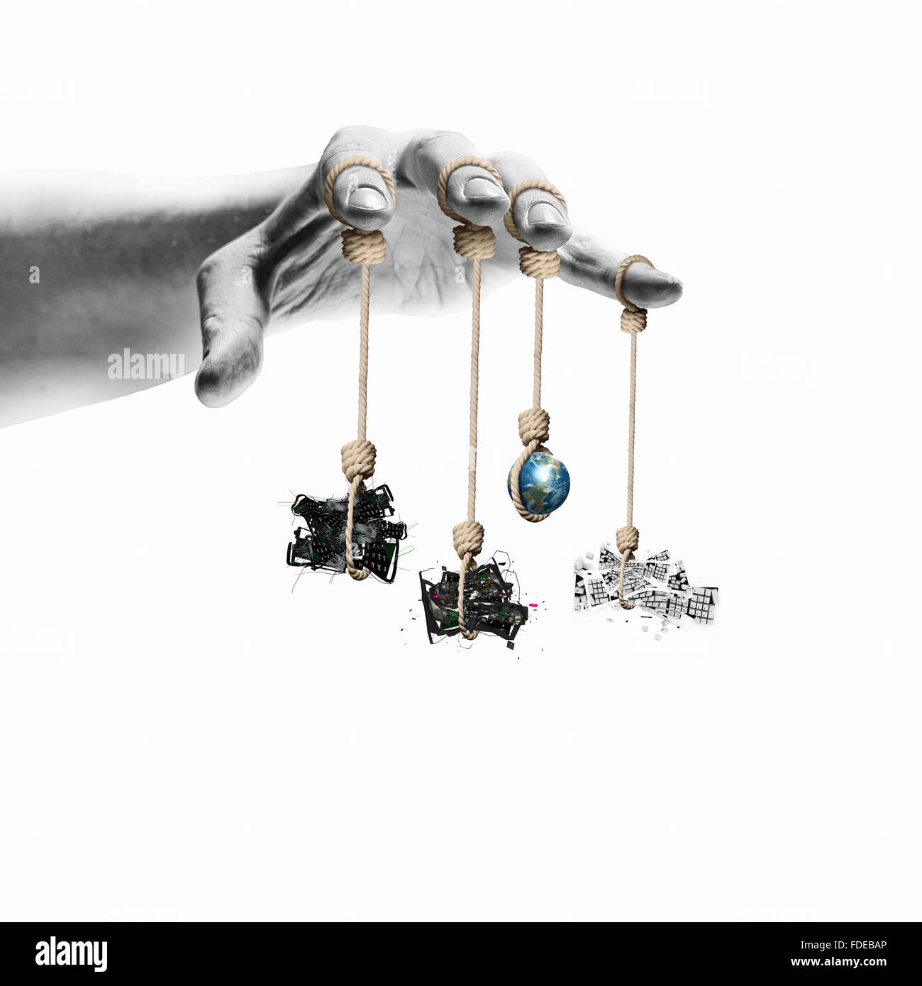 Broken office item hi-res stock photography and images - Alamy