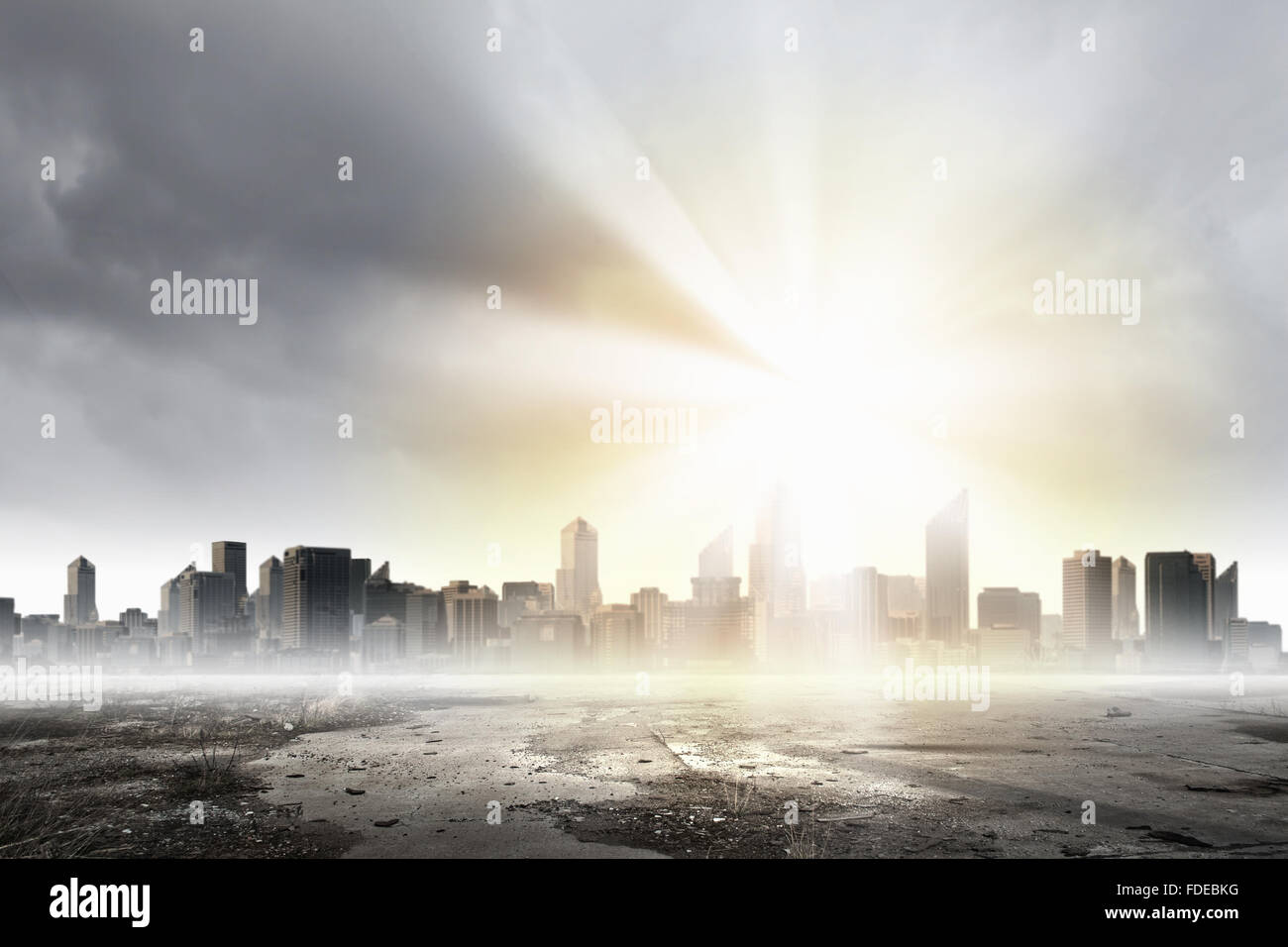 Background image with buildings and urban scenes Stock Photo - Alamy