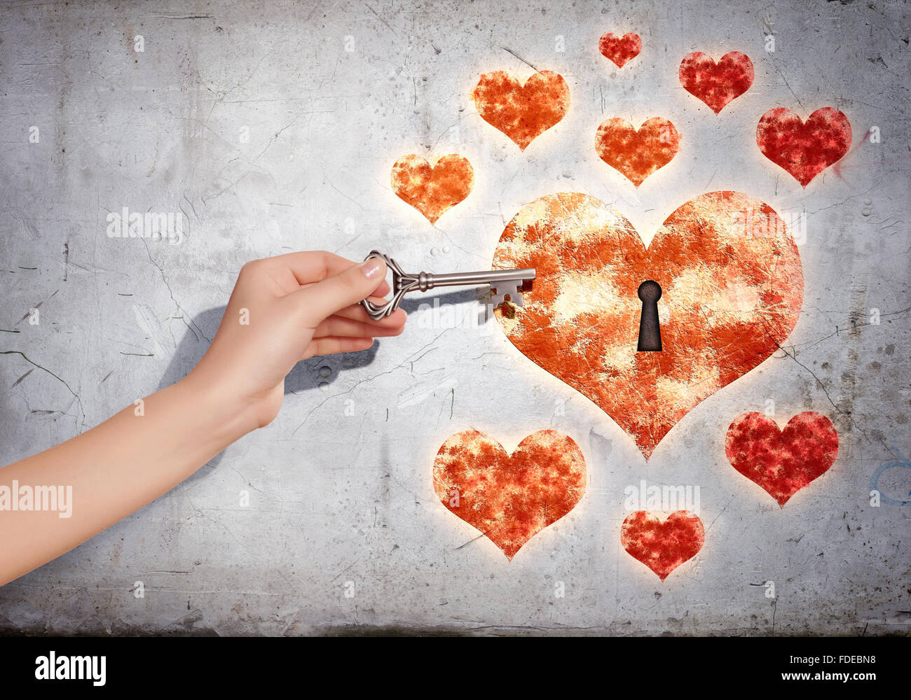 Key opening hi-res stock photography and images - Alamy