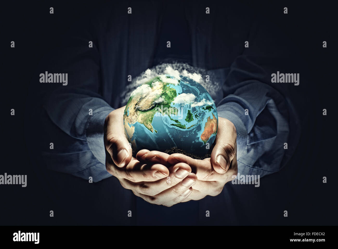 Let's save our planet earth. Ecology concept. Elements of this image ...