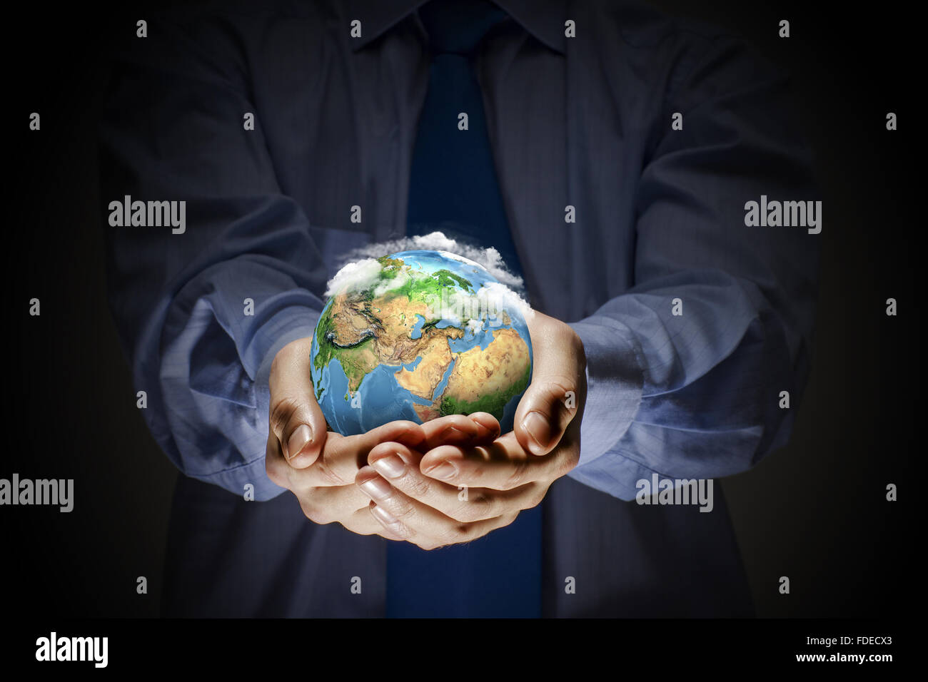 Let's save our planet earth. Ecology concept. Elements of this image ...