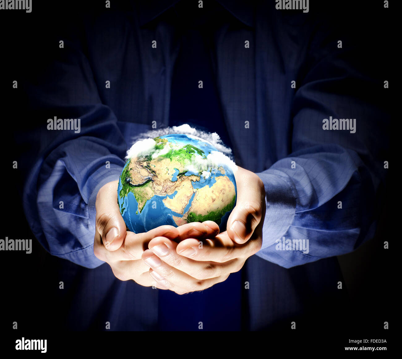 Let's save our planet earth. Ecology concept. Elements of this image ...