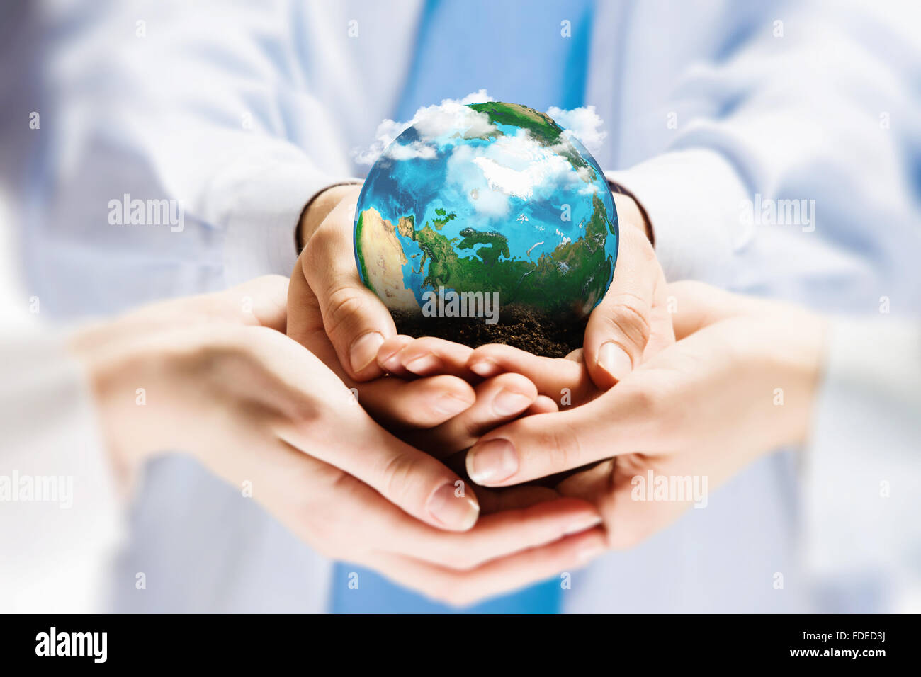 Let's save our planet earth. Ecology concept. Elements of this image ...