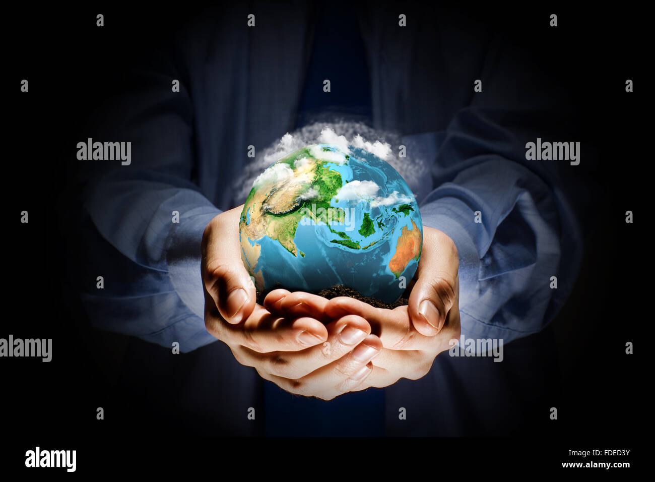 Let's save our planet earth. Ecology concept. Elements of this image ...