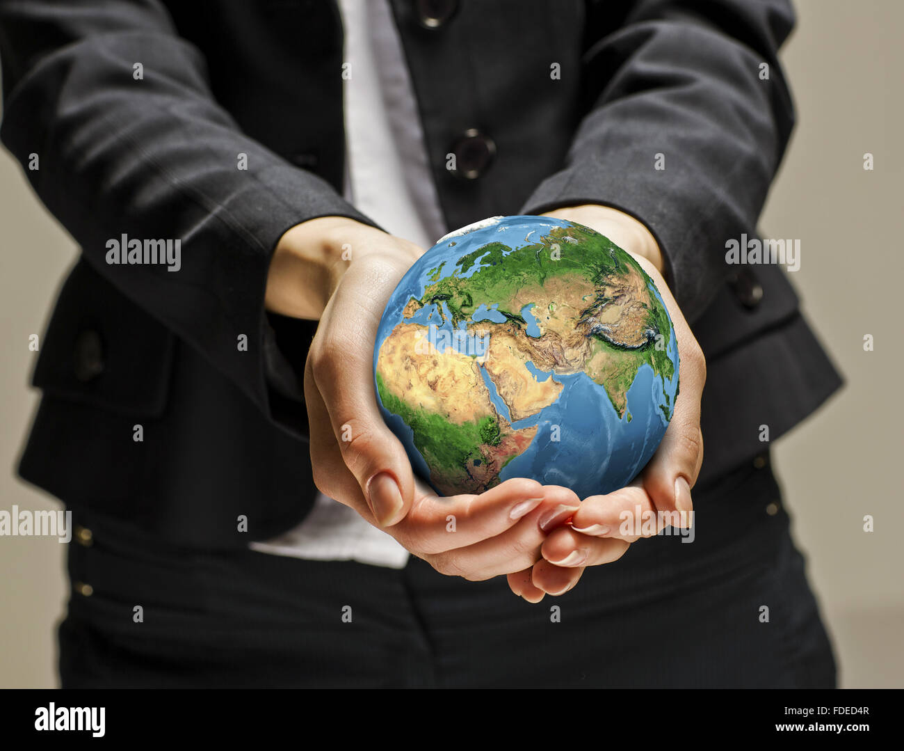 Let's save our planet earth. Ecology concept. Elements of this image ...
