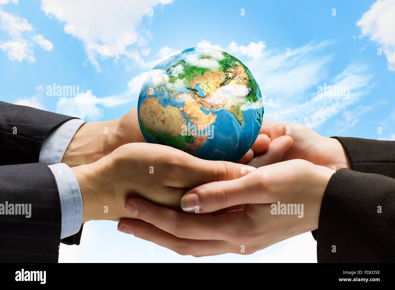 Let's save our planet earth. Ecology concept. Elements of this image ...