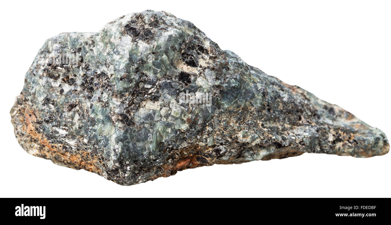 specimen of natural rock stone from Migmatite (migmatic gneiss) with ...