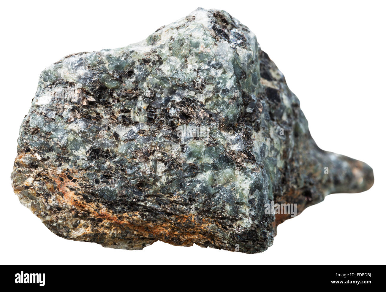 gray natural rock stone from Migmatite (migmatic gneiss) with quartz ...