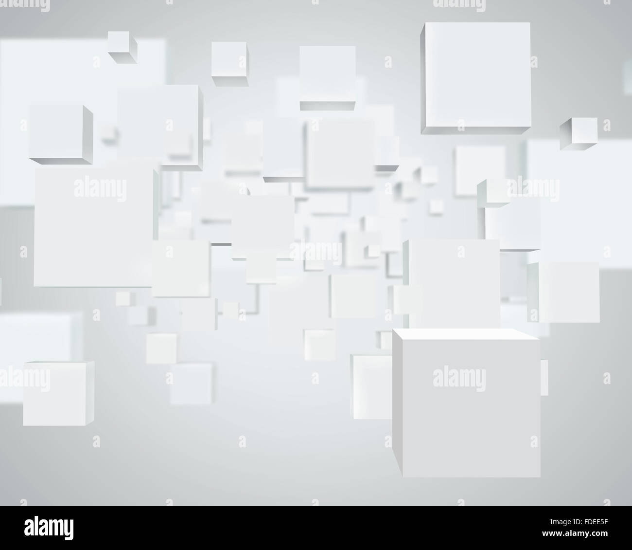 Background abstract image of white cubes on white background Stock ...