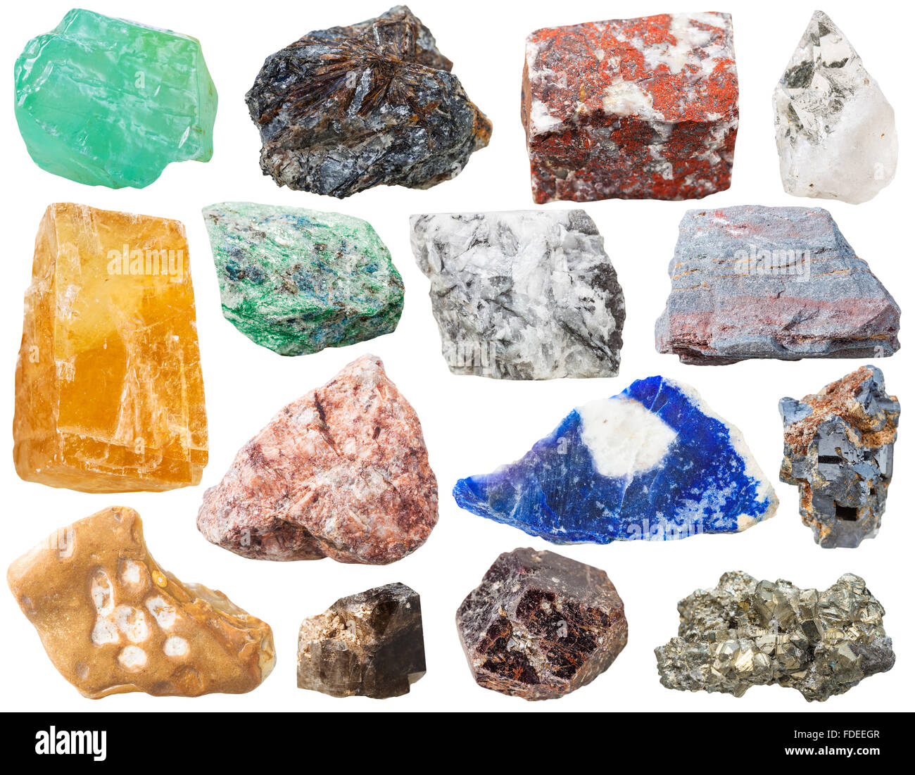 calcite, lamprophyllite, jasper, rock-crystal, Fuchsite, magnesite ...
