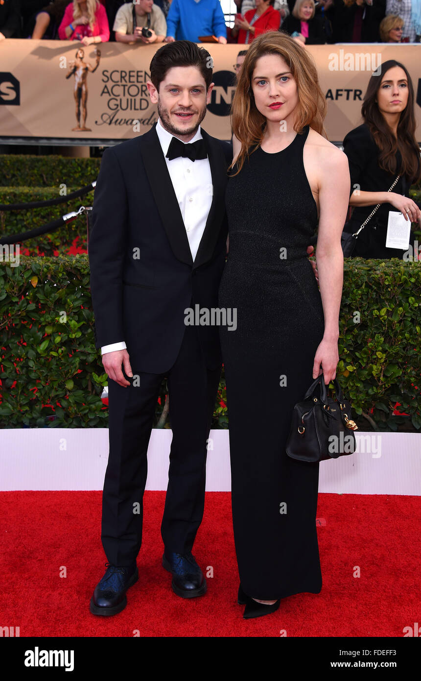 Los Angeles, California, USA. 30th Jan, 2016. Iwan Rheon arrives for ...