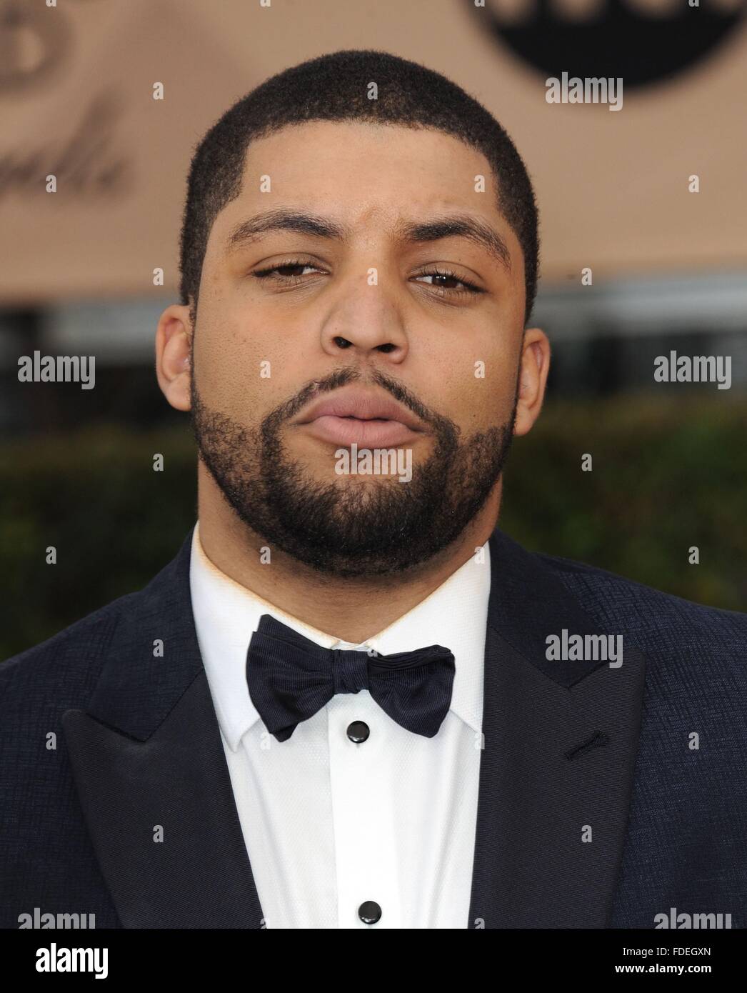 Los Angeles, CA, USA. 30th Jan, 2016. O'Shea Jackson Jr. at arrivals ...