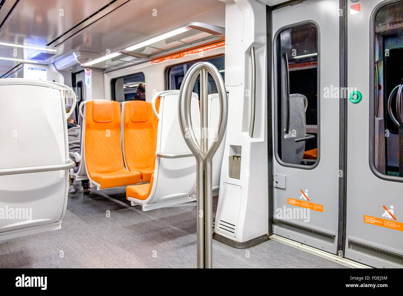 Metro carriage hi-res stock photography and images - Alamy