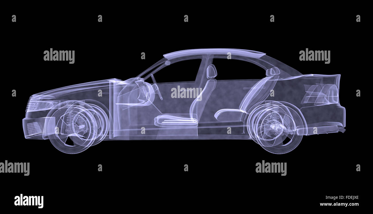 Xray of car Stock Photo - Alamy