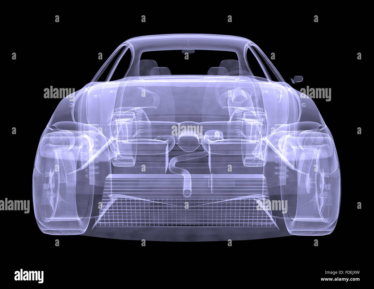 Xray of car Stock Photo - Alamy