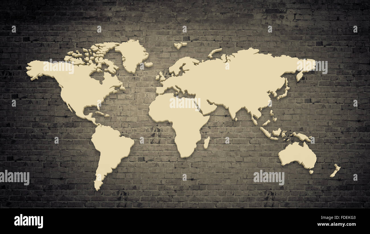 Map of concrete hi-res stock photography and images - Alamy