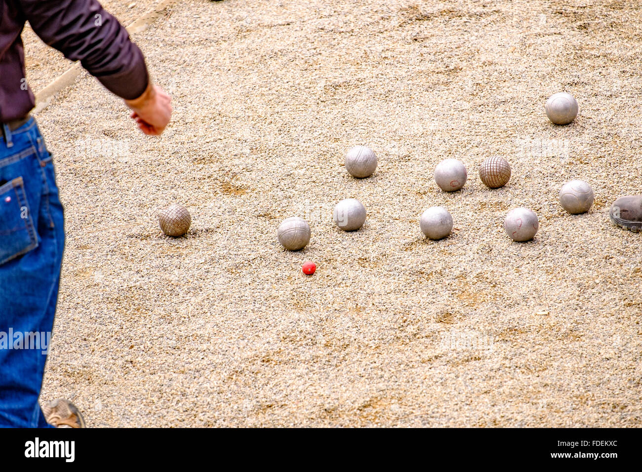 French boules hi-res stock photography and images - Alamy