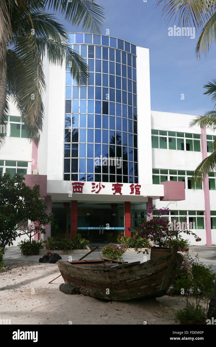 Yongxing Island building Stock Photo - Alamy