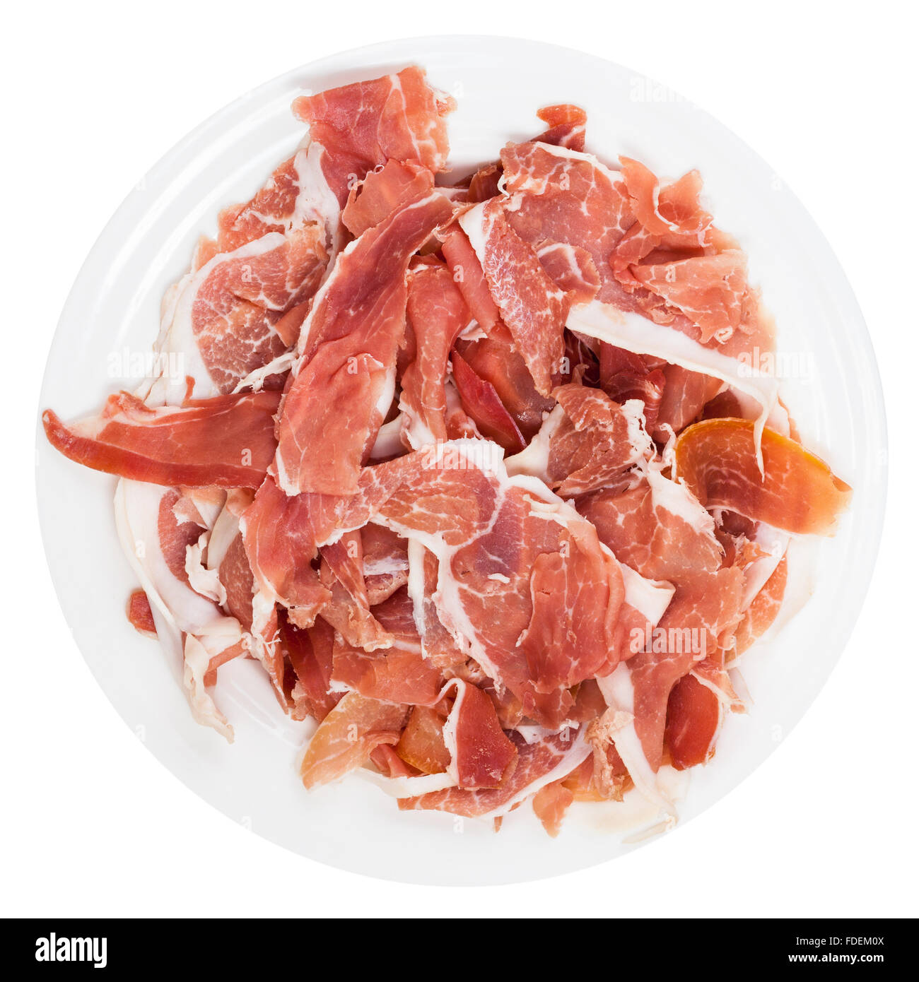 Portion prosciutto crudo ham hi-res stock photography and images - Alamy