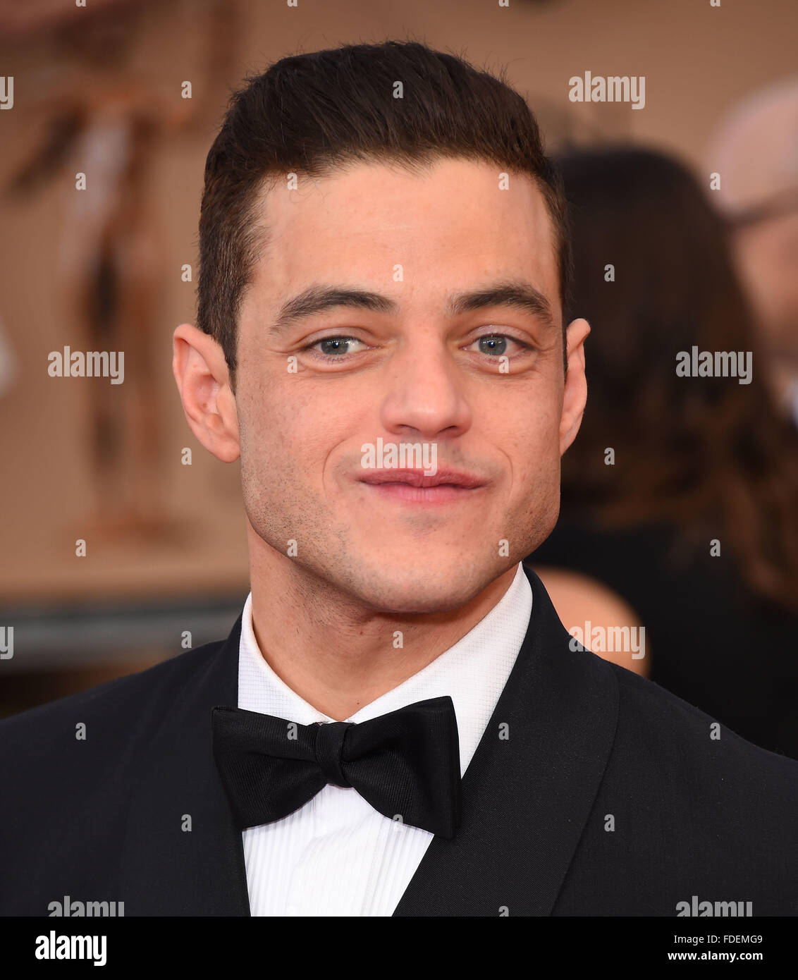 Los Angeles, California, USA. 31st Jan, 2016. Rami Malek arrives for ...