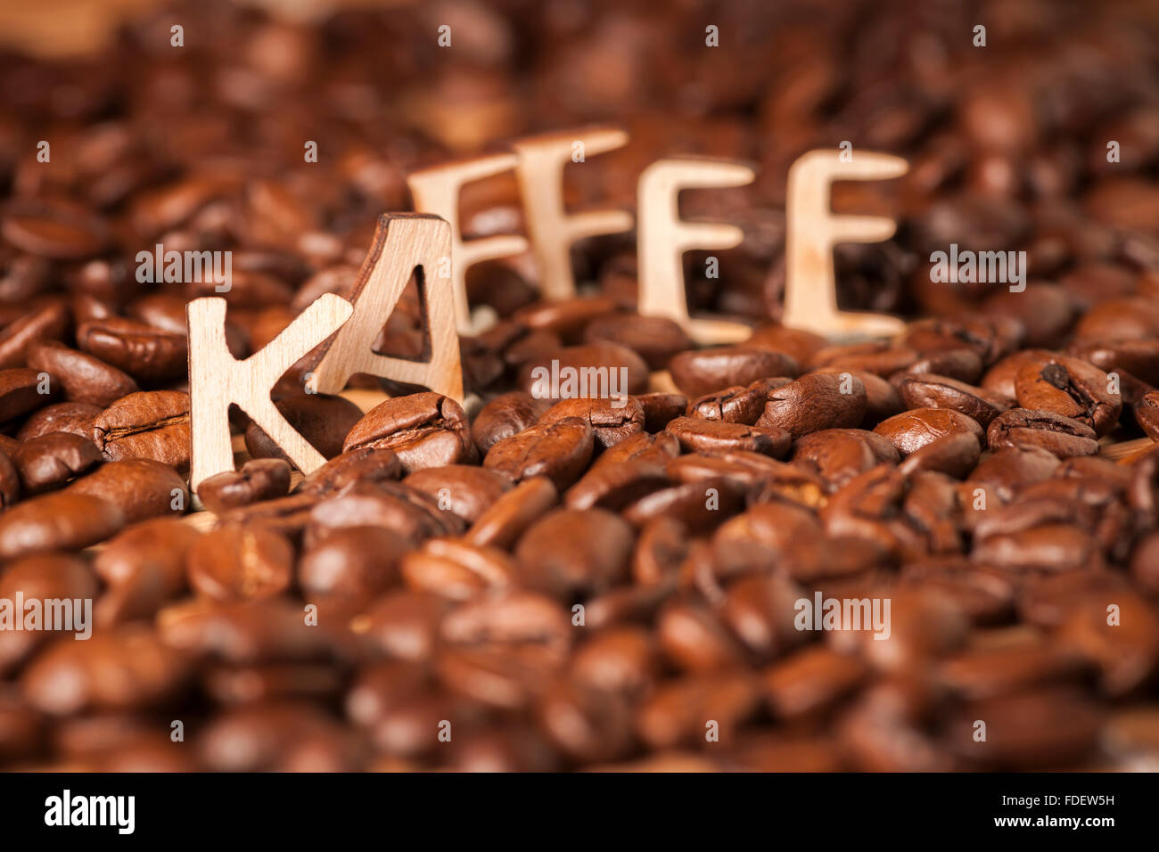 Kaffee alphabet hi-res stock photography and images - Alamy